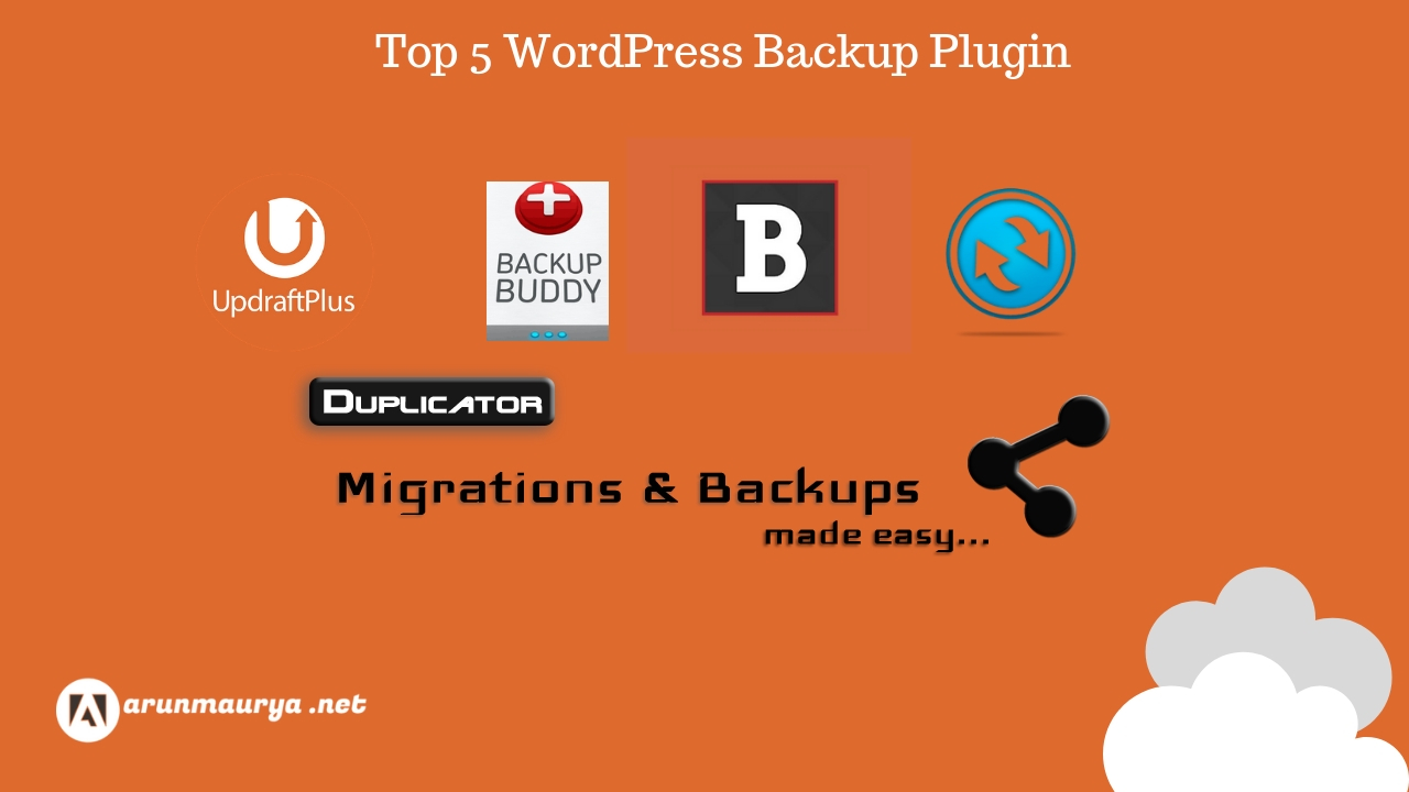 Top 5 Plugins for WordPress Website Backup - Professional website ...